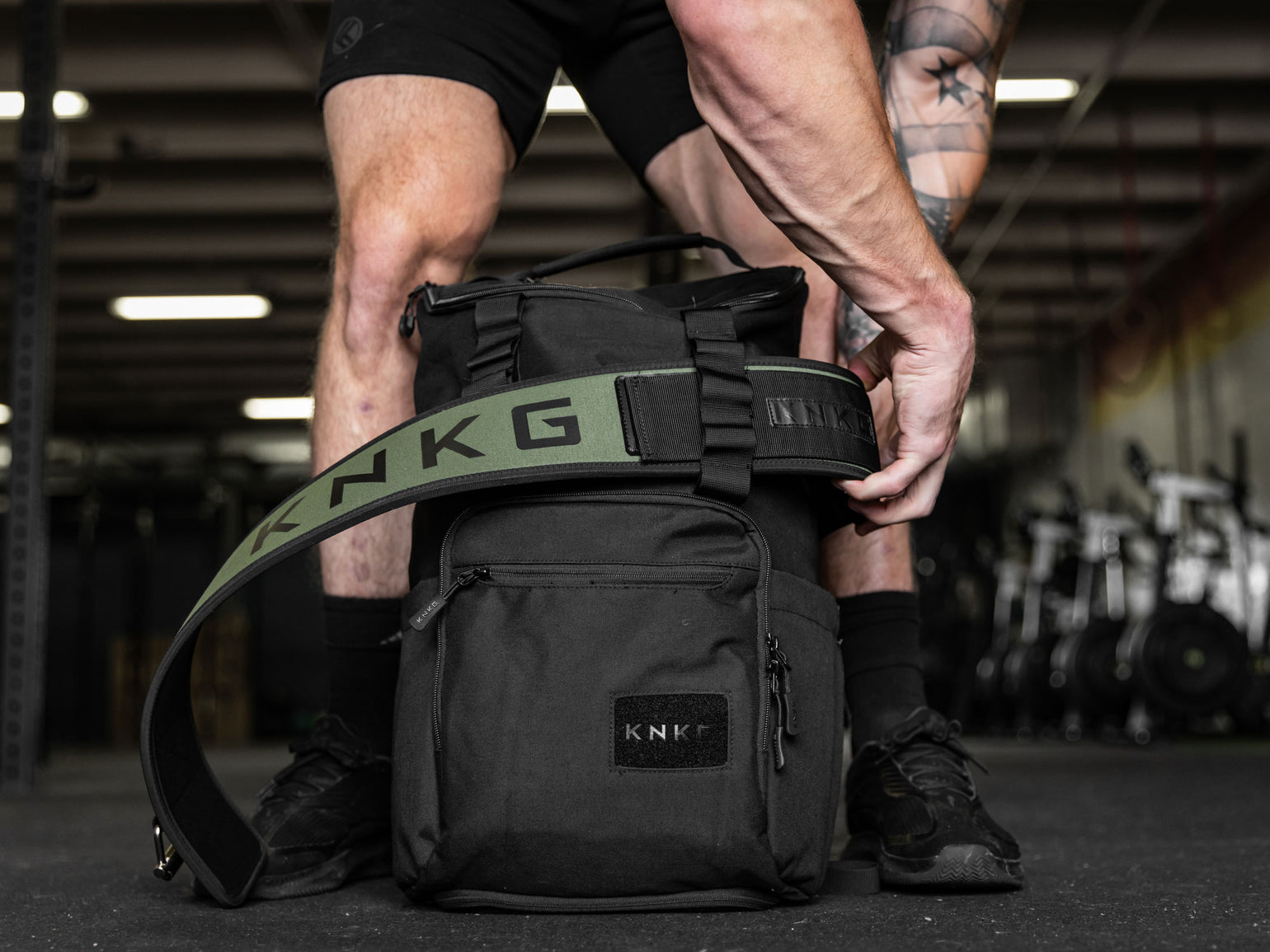Best Gym Bag With Lifting Belt Holder – KNKG